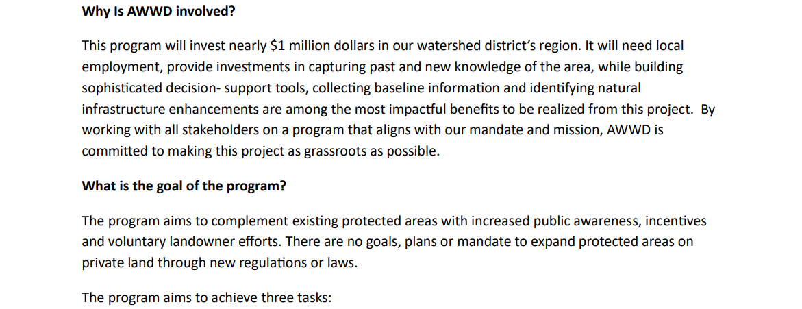 Little Saskatchewan River Ecological Corridor Program – Myawwd